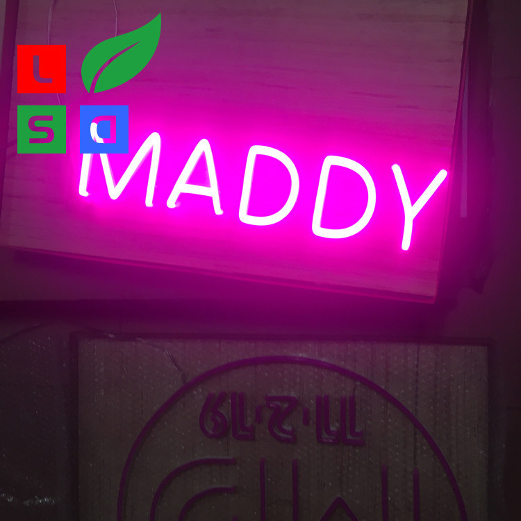 220-240 فولت 50-60 هرتز واضحة عالية مستقرة 3d أضواء النيون حزب نيون لافتات